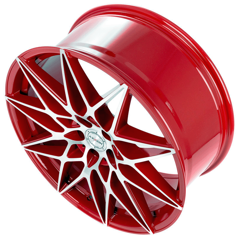 20 Zoll AW10 Alufelgen 9x20 5x114,3 ET40 rot poliert für Citroen und ...