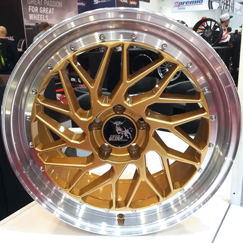 Mercedes 19 Zoll UX14 Tiefbett Alufelgen 8,5x19 5x112 ET45 Gold ...