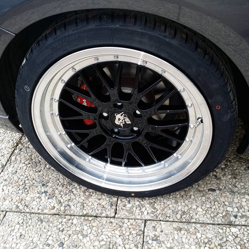 Mercedes 18 inch ux3 Deep Bed Alloy Rims 8,5x18 5x112 et30 Black Gray ...